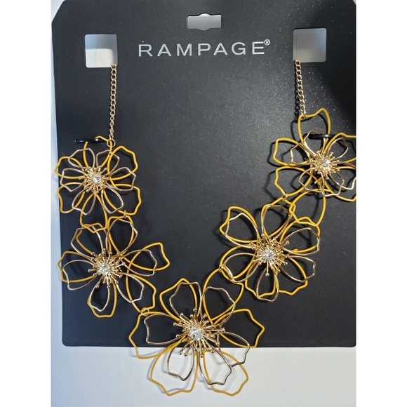 Rampage | Jewelry | Rampange Flower Necklace | Poshmark